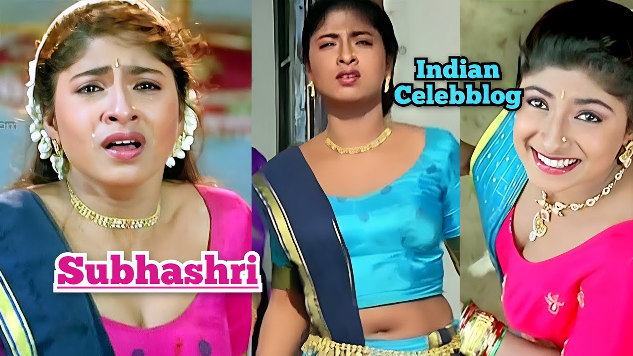 Actress Subhashri’s Graceful Presence in a Radiant Movie Look - YouTube