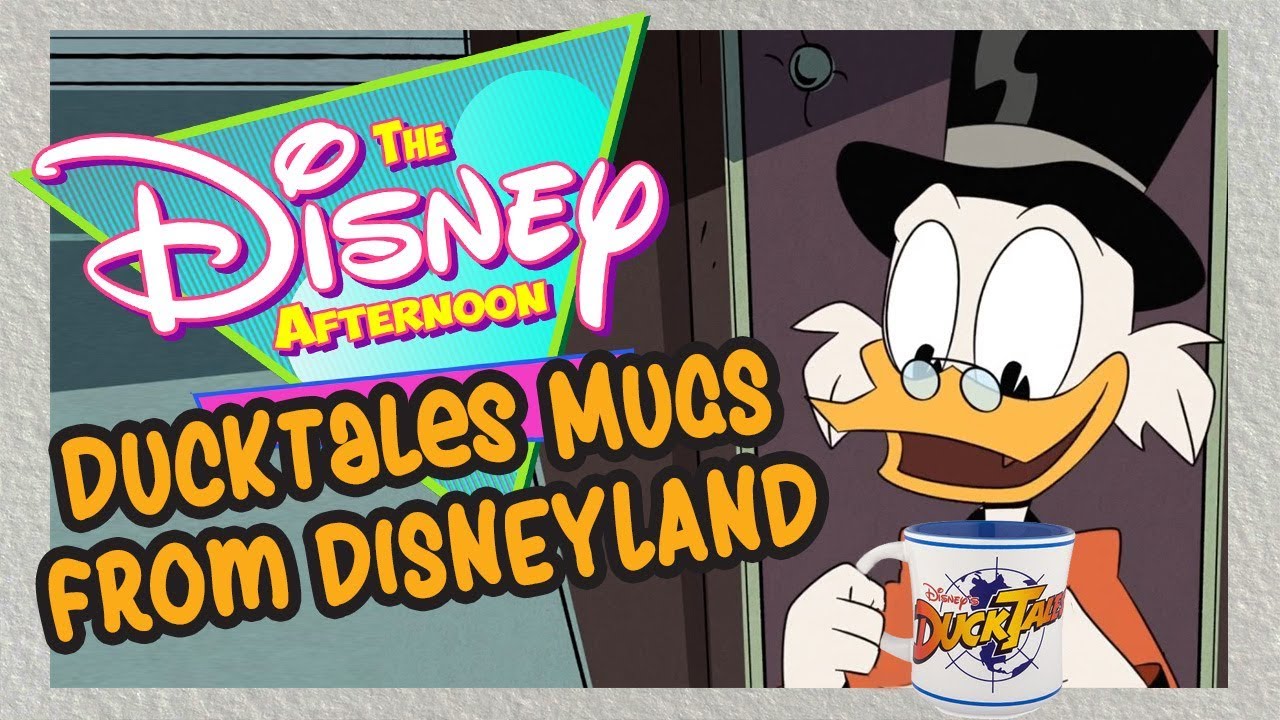 DuckTales, TaleSpin, Darkwing and Rescue Rangers Disney Afternoon Mugs ...