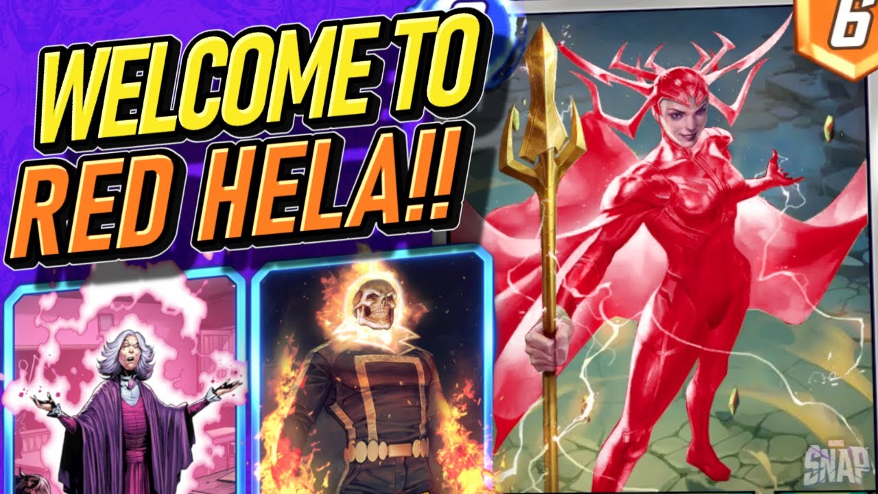 RED HELA! She's Back and EASY Cubes! Marvel Snap - YouTube