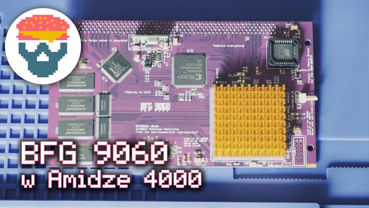 Amiga 4000 (odc. 5): Karta procesorowa BFG 9060 - YouTube