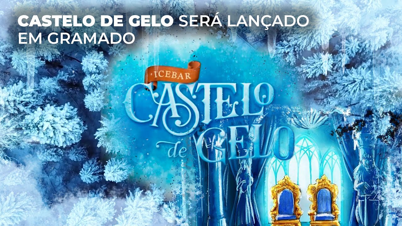 Castelo de gelo será lançado em Gramado - YouTube