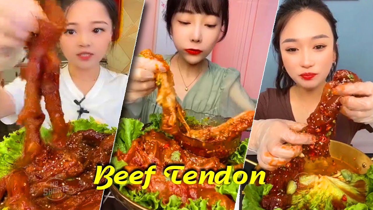 Beef Tendon Kuaishou Asmr Chinese Food Mukbang Eating Show | CHINESE ...