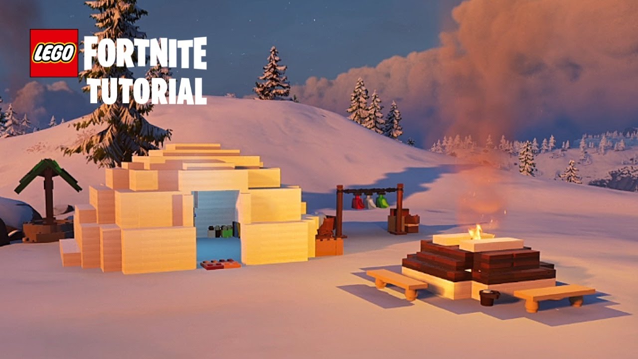 LEGO Fortnite Tutorial - Igloo | Sharese - YouTube