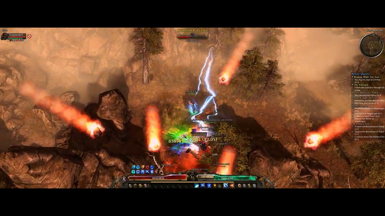 Grim Dawn - Elite Co-Op gameplay (Killing Zarthuzellan and then ...