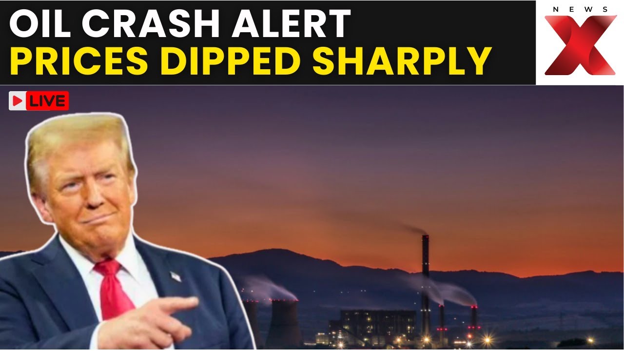 Oil Crash Alert LIVE | Trump’s Venezuela Oil Plan Sends Prices Lower ...