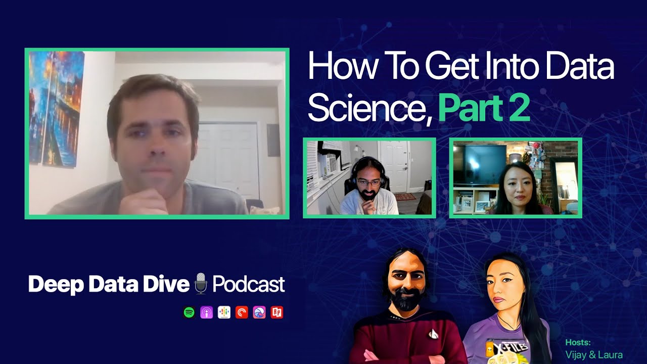 How To Get Into Data Science, Part 2 w/ Guest, Jonathan Bechtel - YouTube