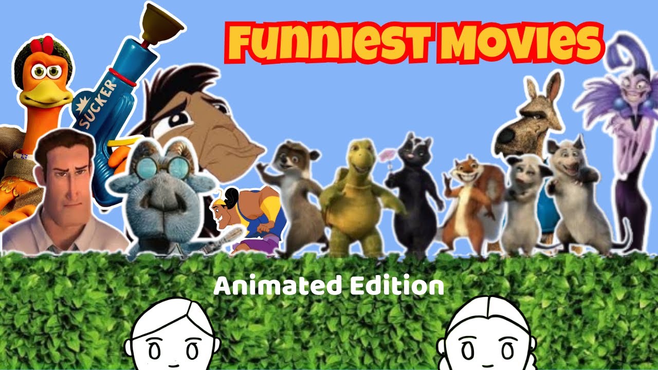 Top 10 Funniest Animated Movies - YouTube