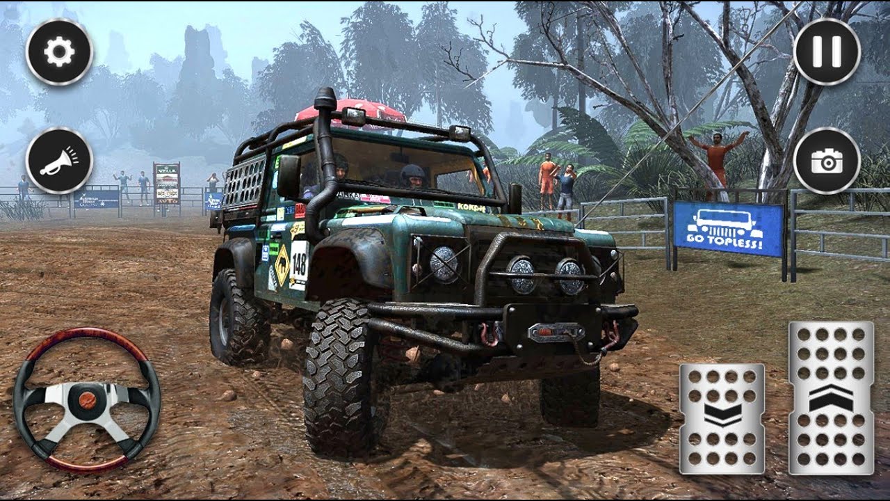 4x4 Jeep Driving Offroad Games #1 - Android Gameplay - YouTube