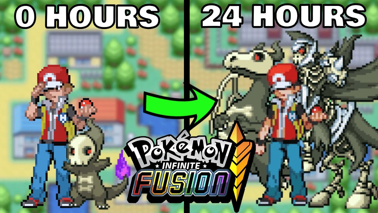 I Played Pokemon Infinite Fusion for 24 Hours with only Duskull Fusions ...
