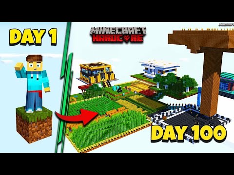 || Minecraft One Block Phase-2 EP- Building a Tree Farm || Minecraft ...
