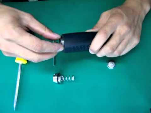 how to replace the V5 battery - YouTube