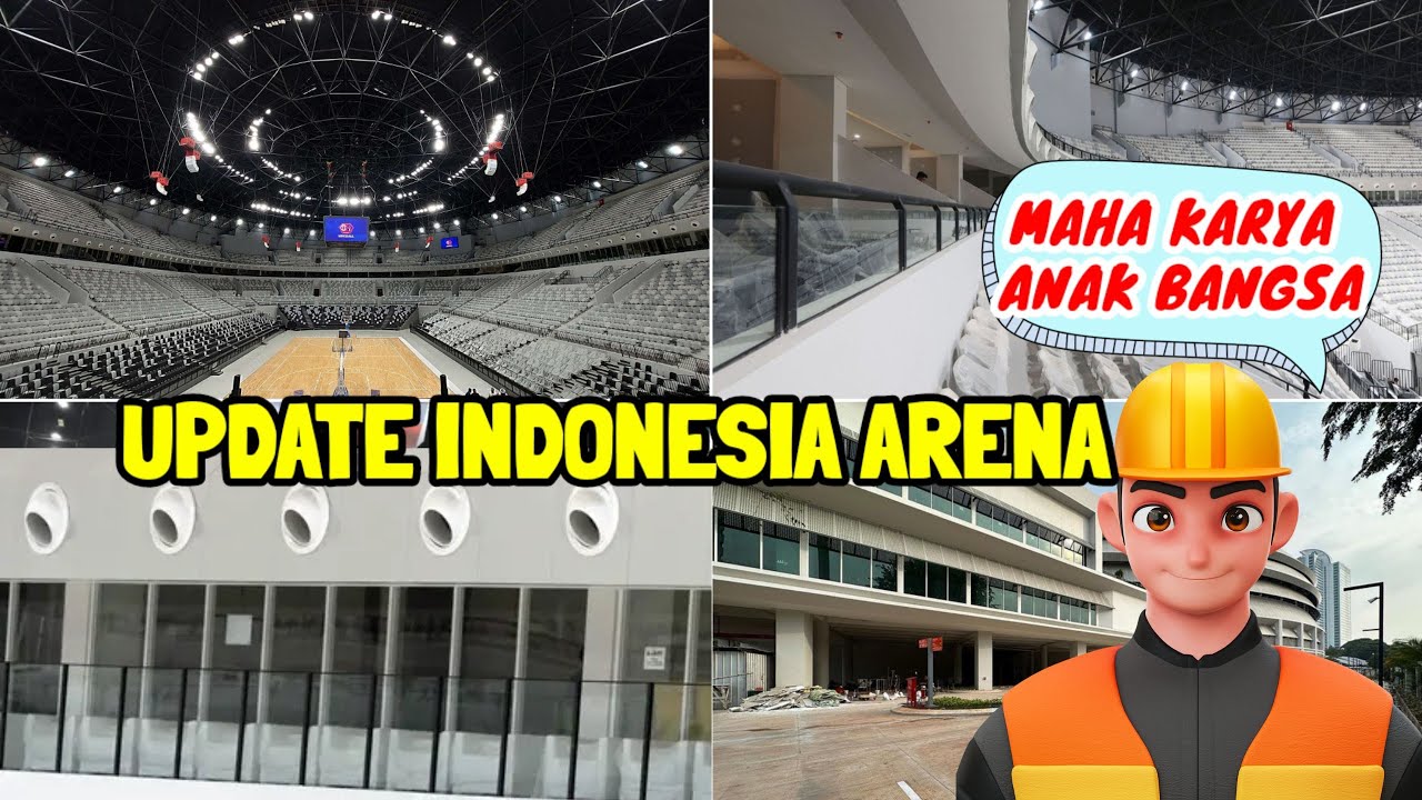 SATU KATA, SEMPURNA‼️Melihat Kemegahan "INDONESIA ARENA"! Mengungkap ...