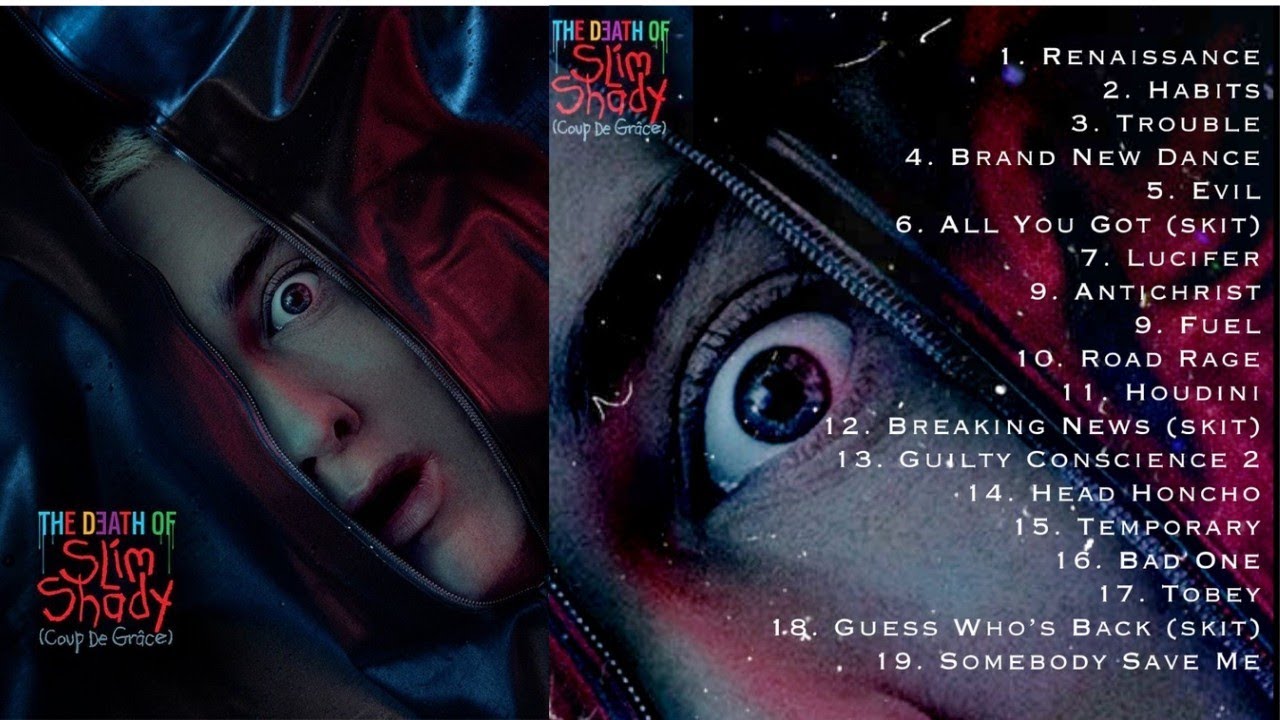 Eminem Unveils Official Tracklist For "The Death Of Slim Shady ...