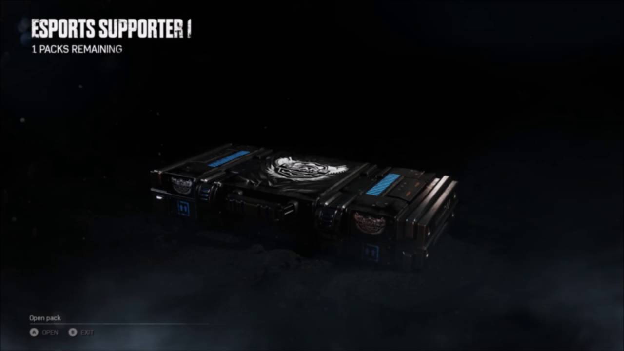 Gears of War 4 Esports Packs Opening... - YouTube