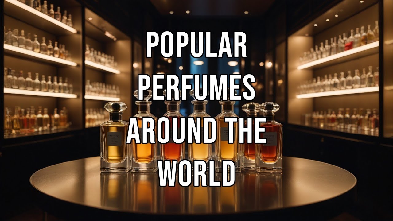 Popular Perfumes Around the World - YouTube