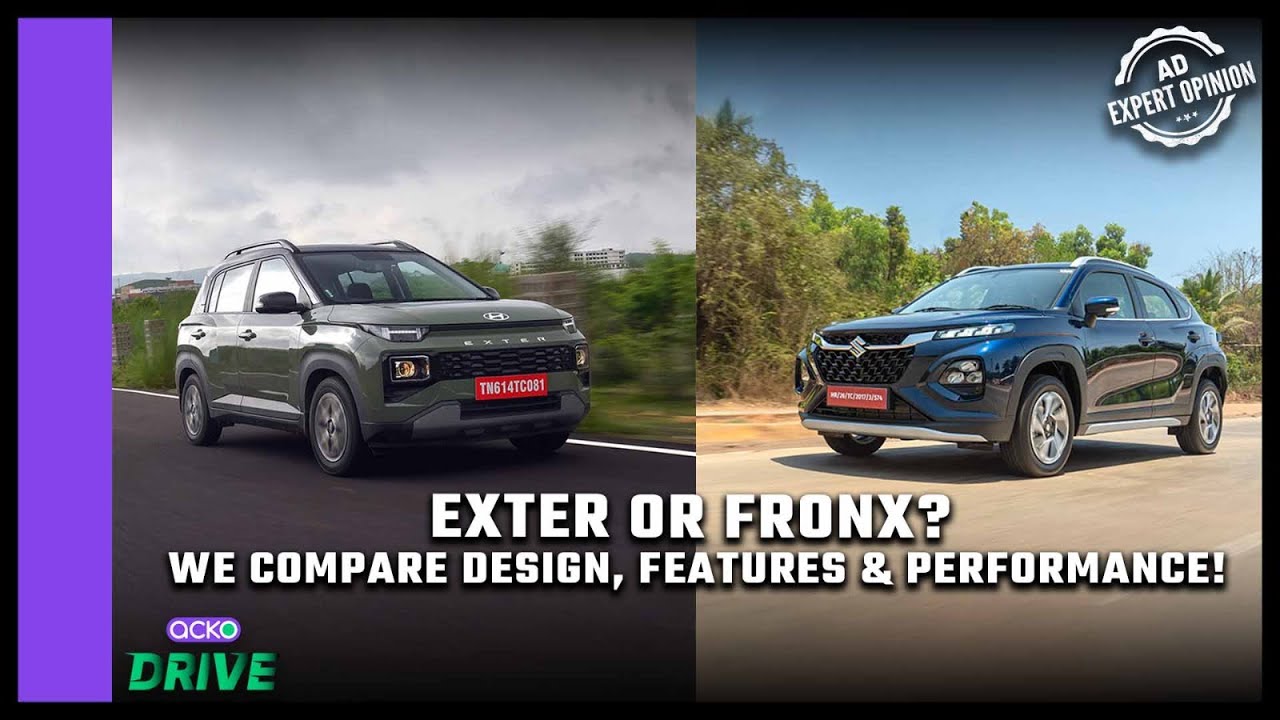 Maruti Fronx vs Hyundai Exter - Which One Really Delivers? | Review ...