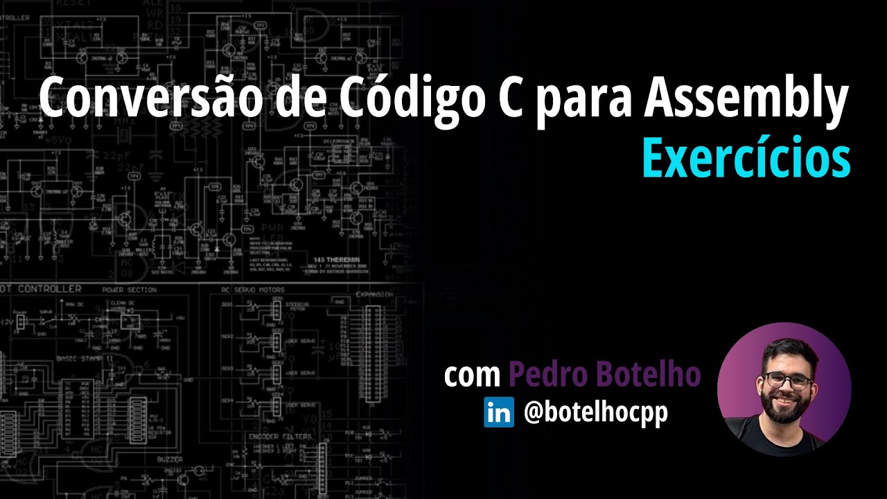 Conversão de Código C para Assembly - Exercícios - Assembly x86 - YouTube