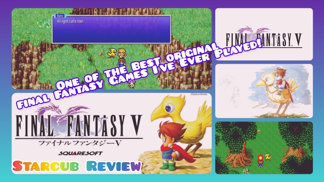 Final Fantasy V is still an incredible game 30 years later🥰🌈 I ...