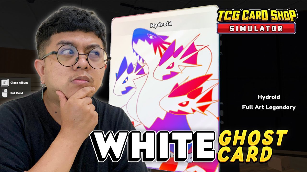 AKHIRNYA DAPET WHITE GHOST CARD PERTAMA ! TCG Card Shop Simulator # ...