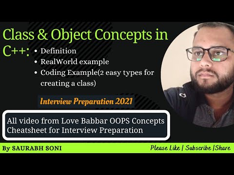 Class and Object Concept in C++| with real world example, Coding ...
