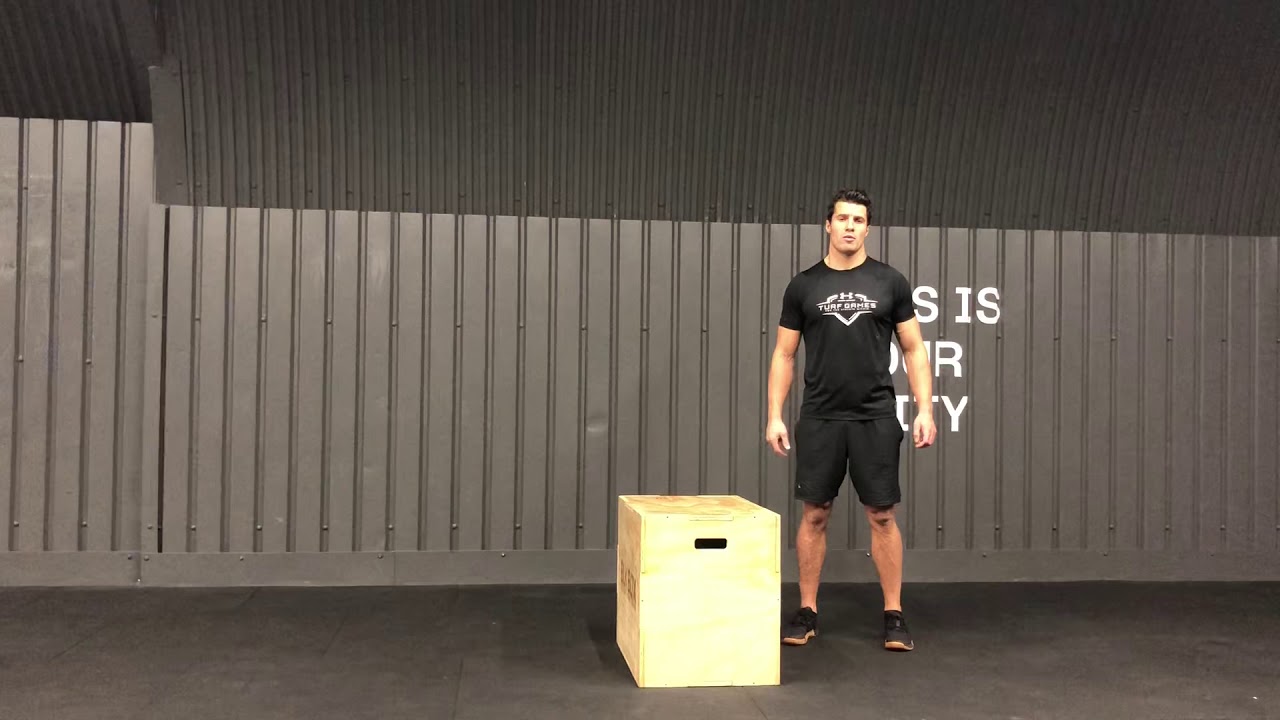 Lateral Burpee Box Step Overs - YouTube