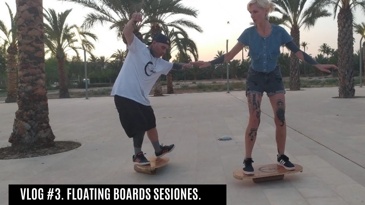 VLOG #3. FLOATING BOARDS SESIONES. Balance board session, entrenamiento ...