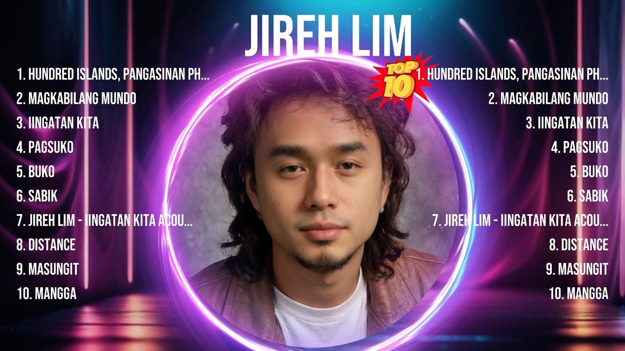 Jireh Lim 2024 Hits ~ Jireh Lim ~ Jireh Lim Hits - YouTube