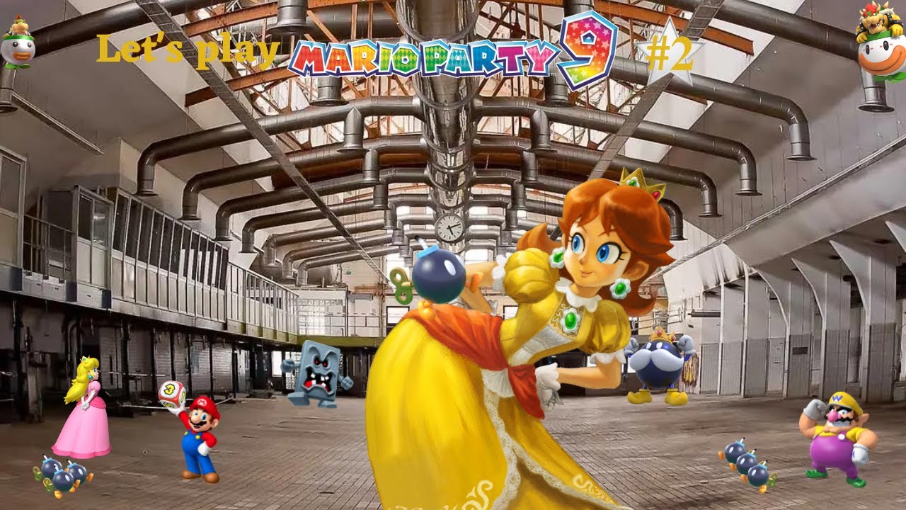 Let's play Mario Party 9 Episode 2: The Butt Explosion! - YouTube