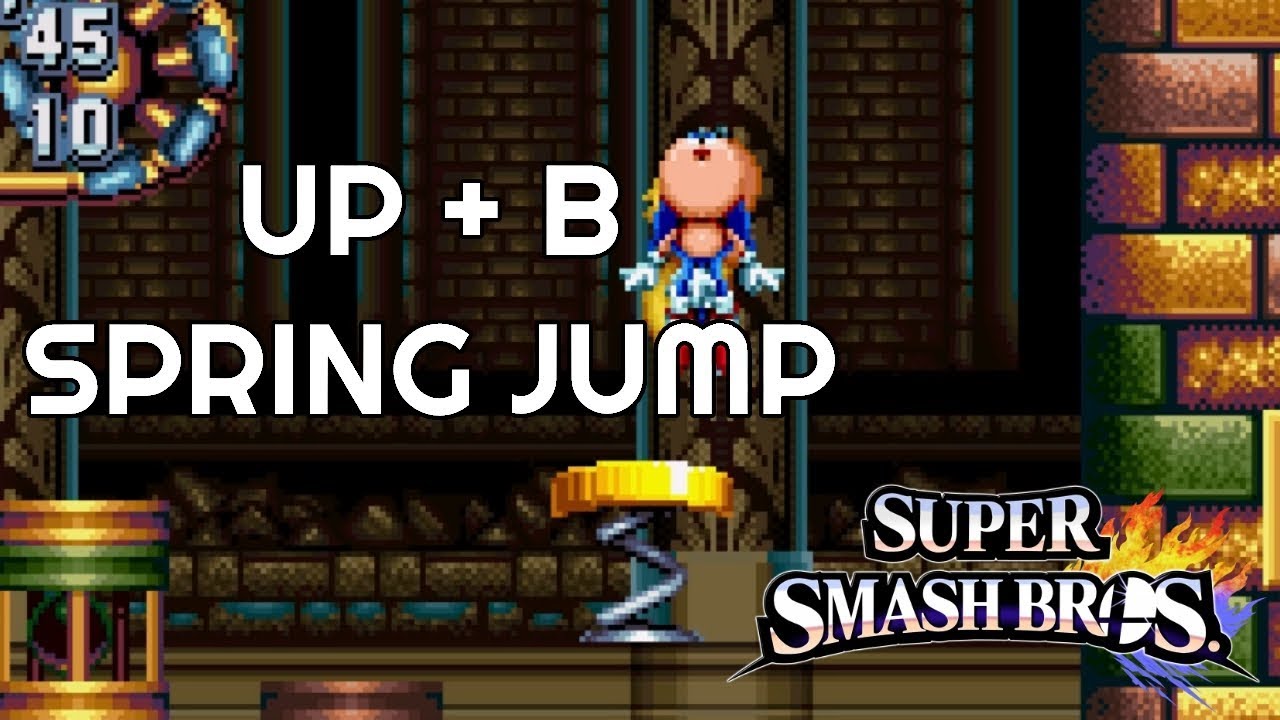 Up + B - Sonic's Spring Jump from Smash Bros. - Sonic Mania Plus - YouTube