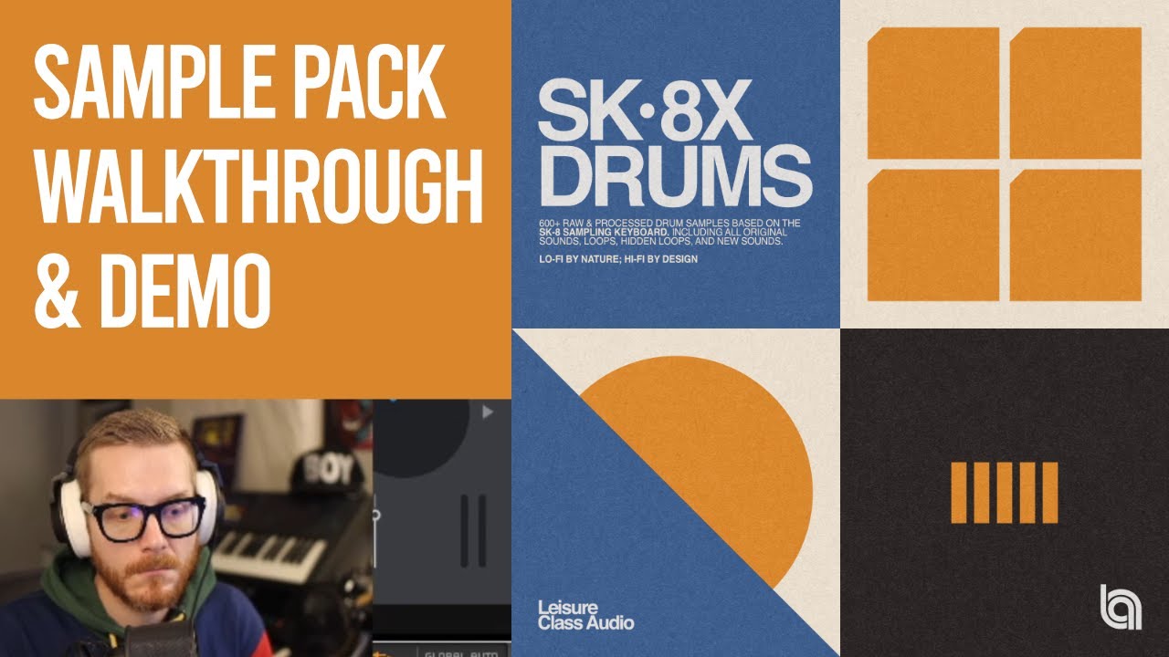 SK-8X Drums Sample Pack - Walkthrough & Demo (Based on the Casio SK-8 ...