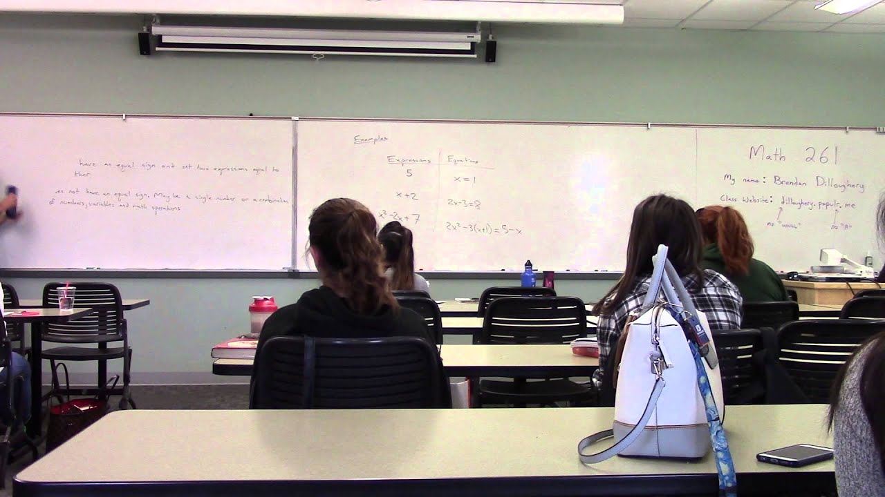 Math 261 - Class 01 of 28 - June 15 2015 (Beginning Algebra at MPC ...