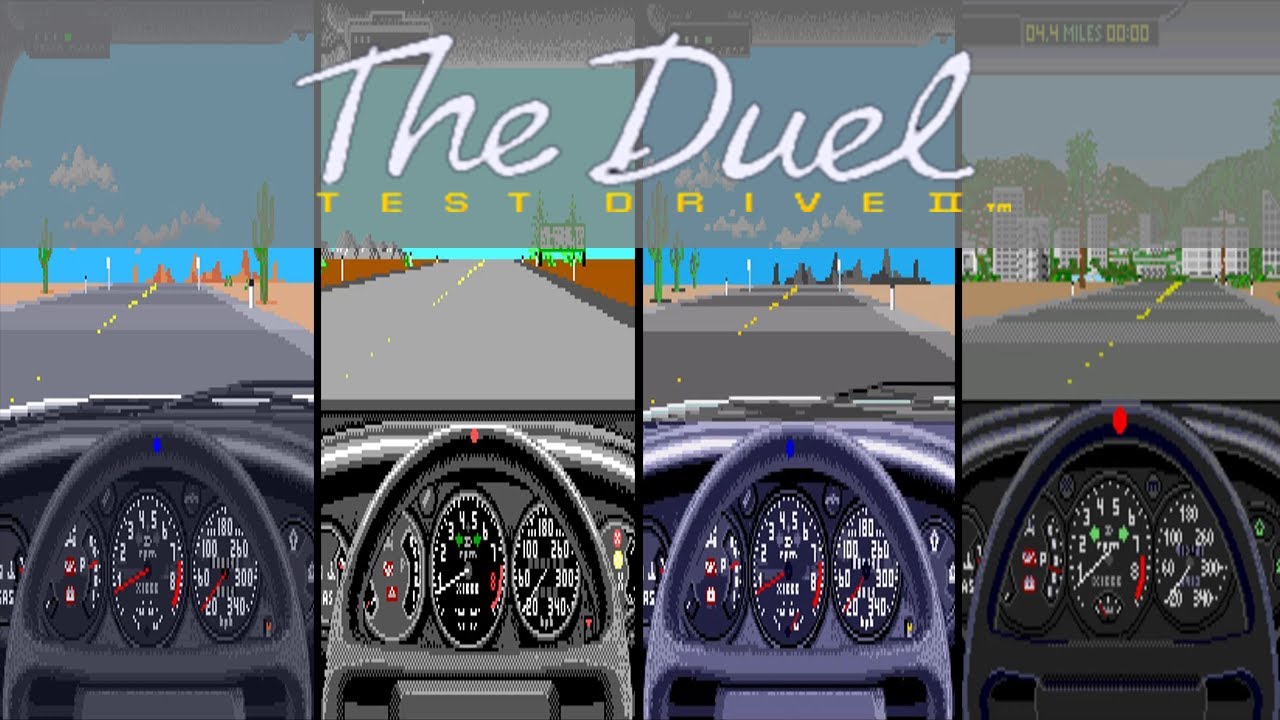 The Duel: Test Drive II / テストドライブII-デュエル -Versions Comparison- #57 ...
