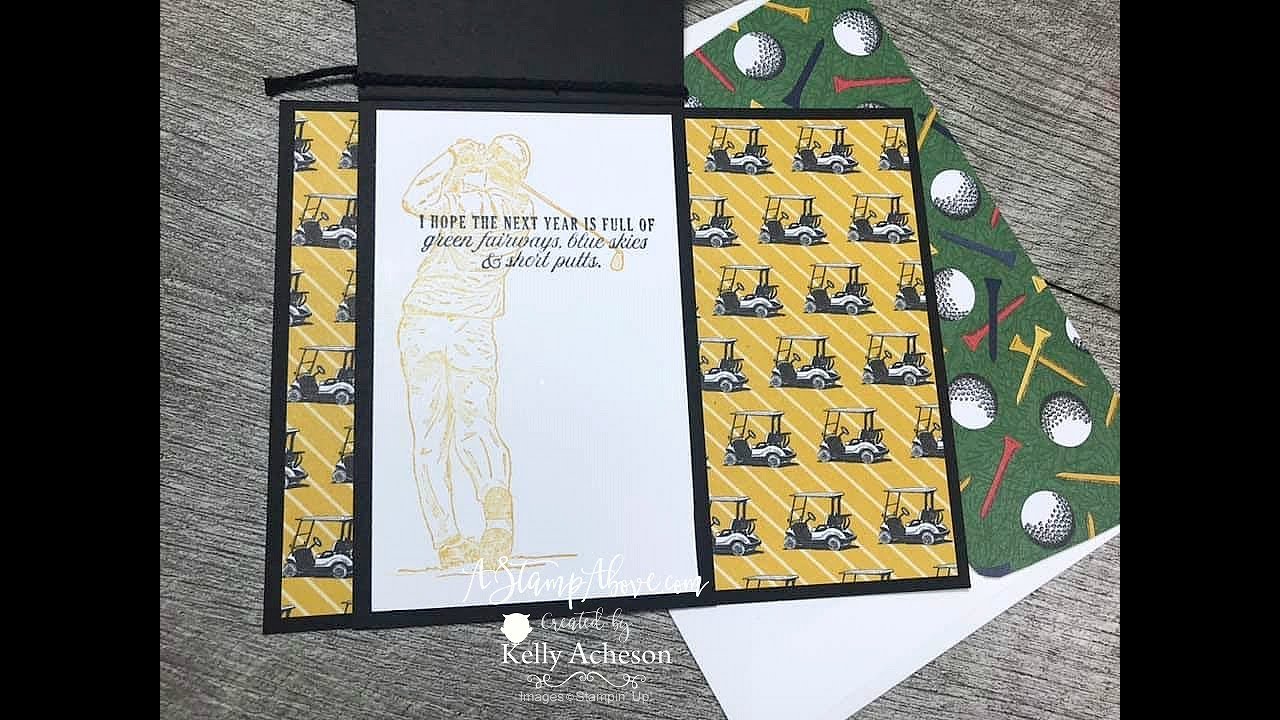 Front Flap Card - Splitcoaststampers Tutorial - YouTube