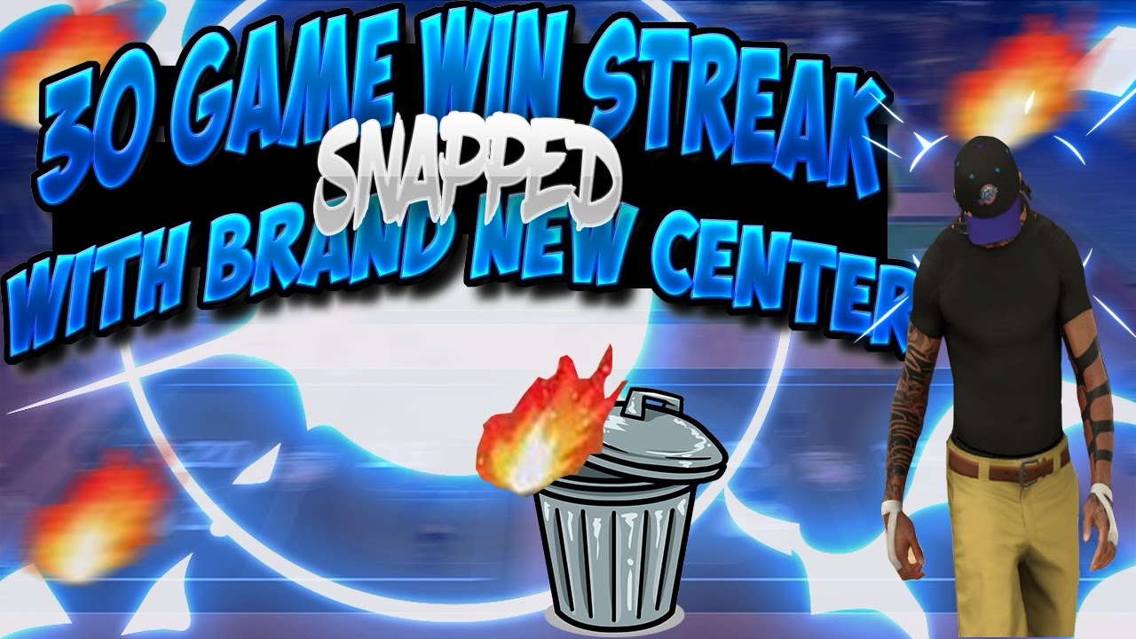 30 GAME STREAK SNAPPED WITH A BRAND NEW CENTER - YouTube