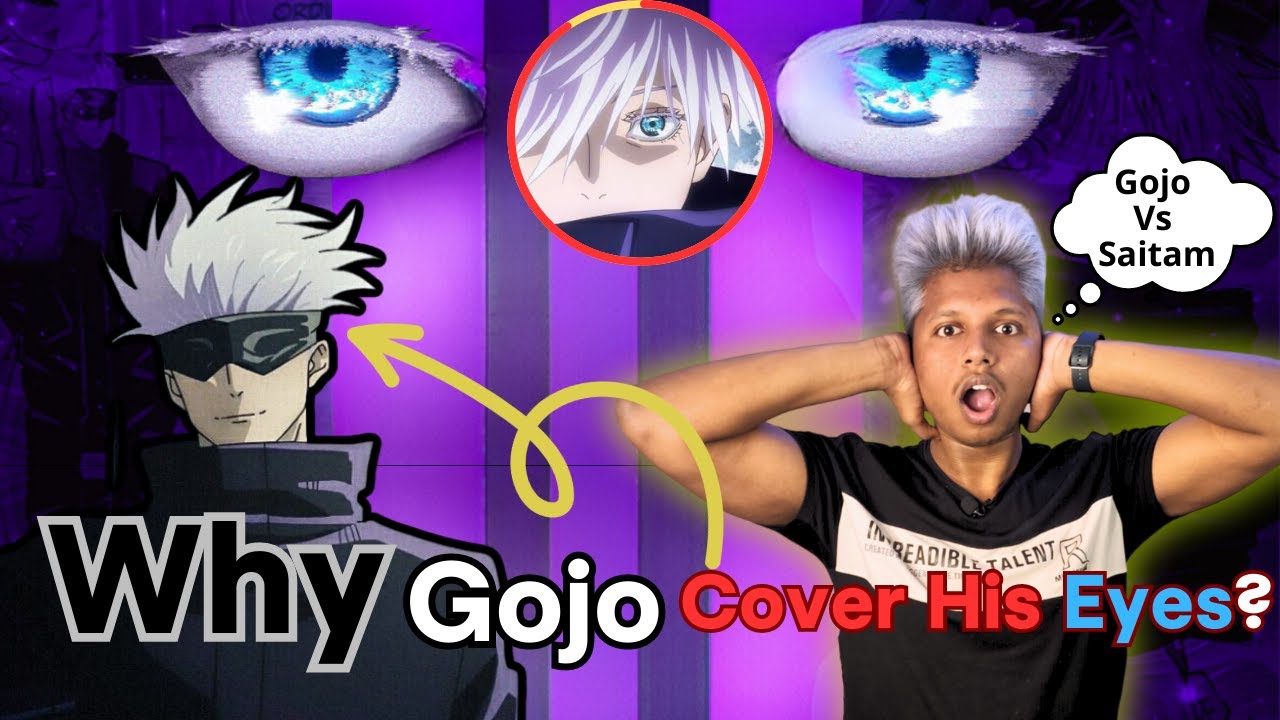 Gojo Six Eyes Power Explained!! Gojo Sexy Eyes Origins In Hindi - YouTube