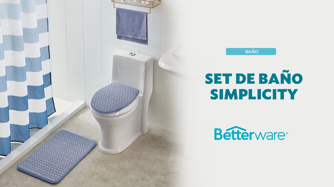 Set de Baño Simplicity Betterware | Catálogo 08 Agosto 2025 - YouTube