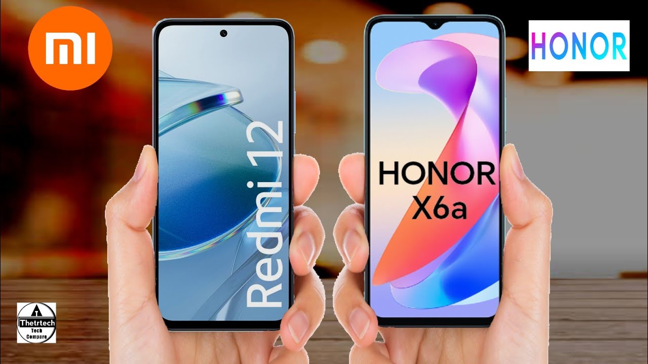 Redmi 12 vs Honor X6a || Honor X6a vs Redmi 12 - YouTube