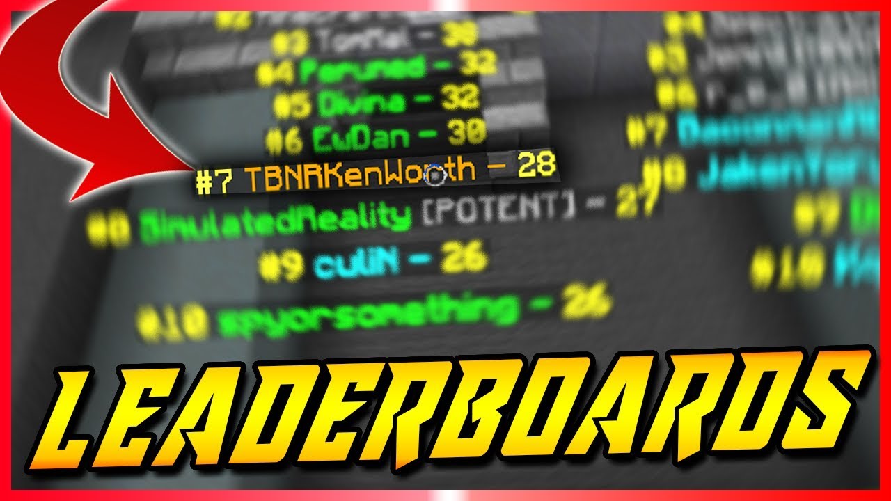I MADE LEADERBOARDS ON HYPIXEL! - YouTube