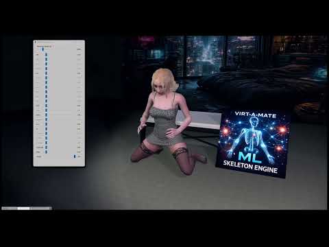 How to Use AI-Driven Skeleton Engine for Virt-A-Mate | Github link in the desc