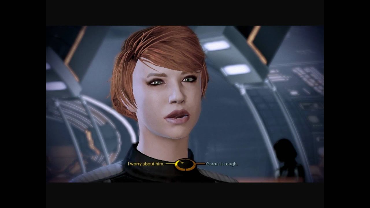 Mass Effect 2 - Kelly on Garrus, Renegade playthrough - YouTube