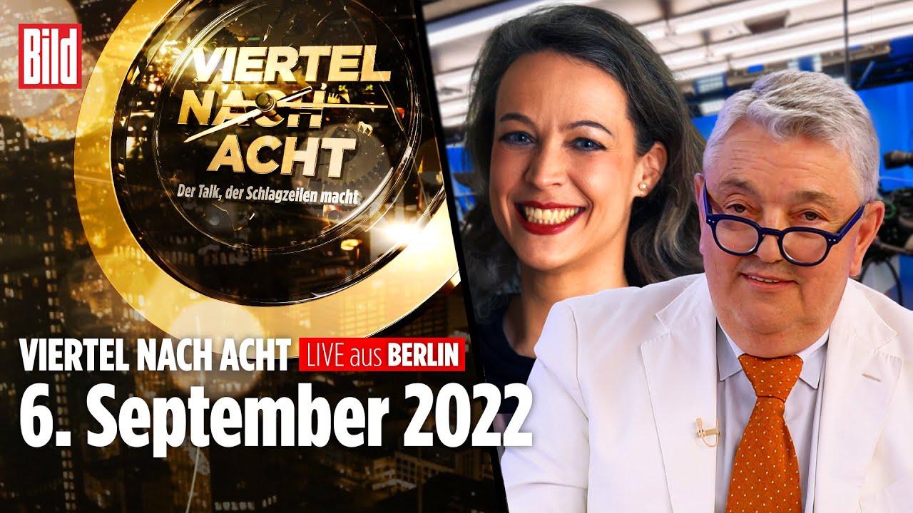 Viertel nach Acht – 6. September 2022 | u.a mit Georg Gafron und Verena ...