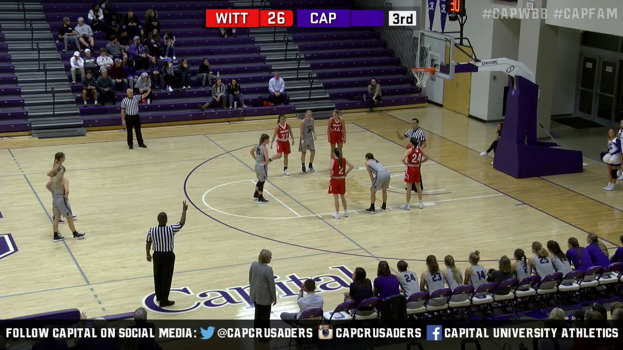Capital Women's Basketball vs. Wittenberg (2019-20) - YouTube