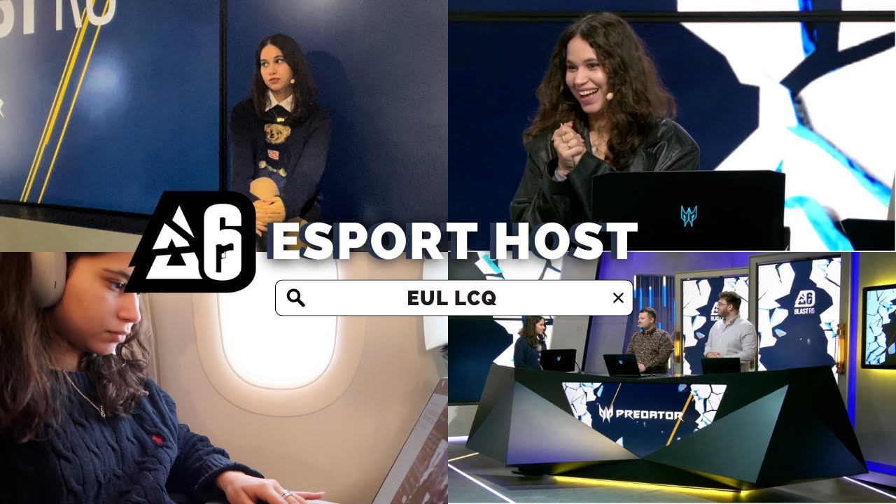 Esports Hosting Vlog | R6 EU LCQ 🇫🇷 - YouTube