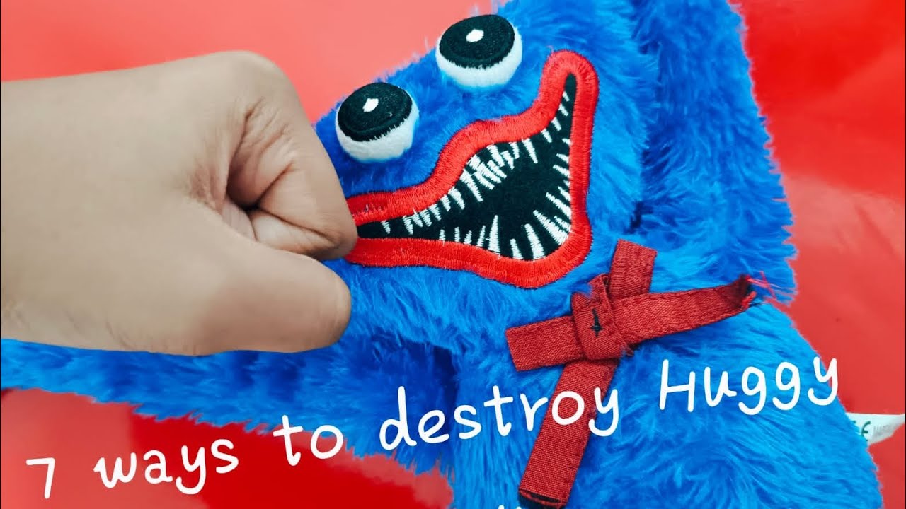 How to destroy huggy wuggy (7 ways) - YouTube