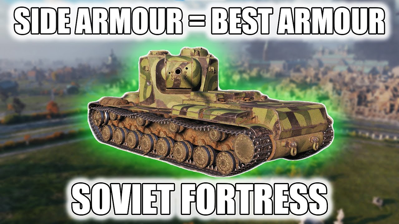 Side armour = Best armour - World of Tanks KV-5 Soviet FORTRESS ...