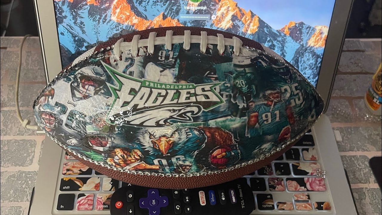Diy picture on the football - YouTube