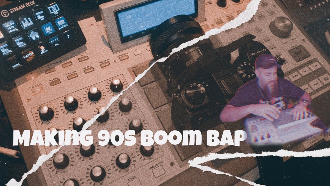 Making A Classic 90s Boom Bap Beat On The MPC With Piano & Horns | How ...