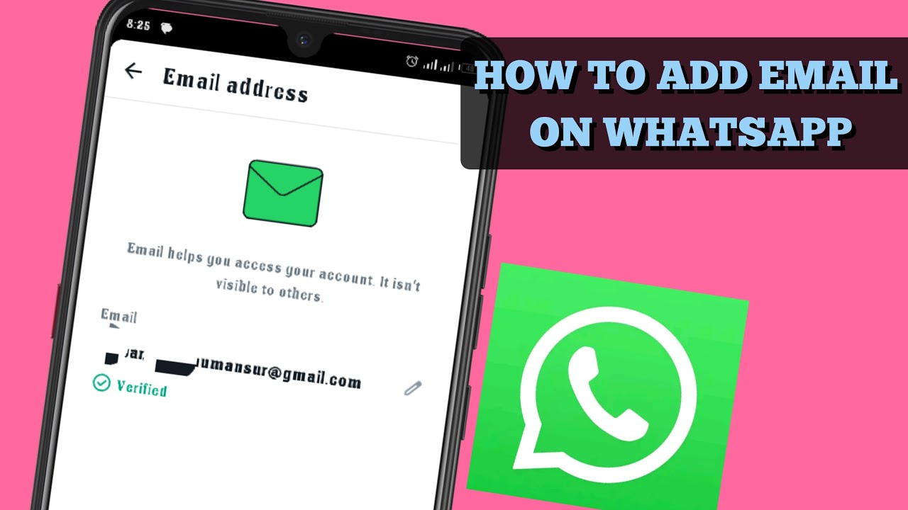 How to Add Email Address in WhatsApp - YouTube