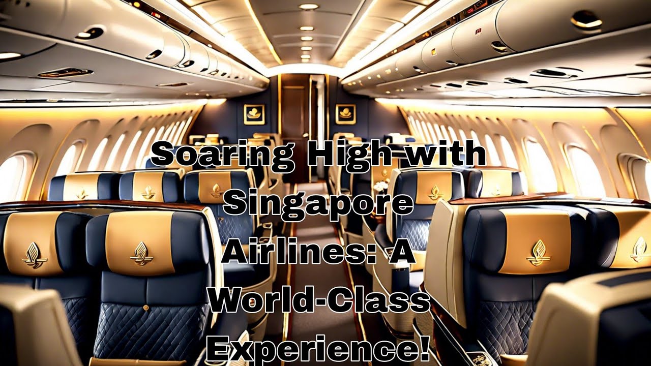 Soaring High with Singapore Airlines: A World-Class Experience! - YouTube