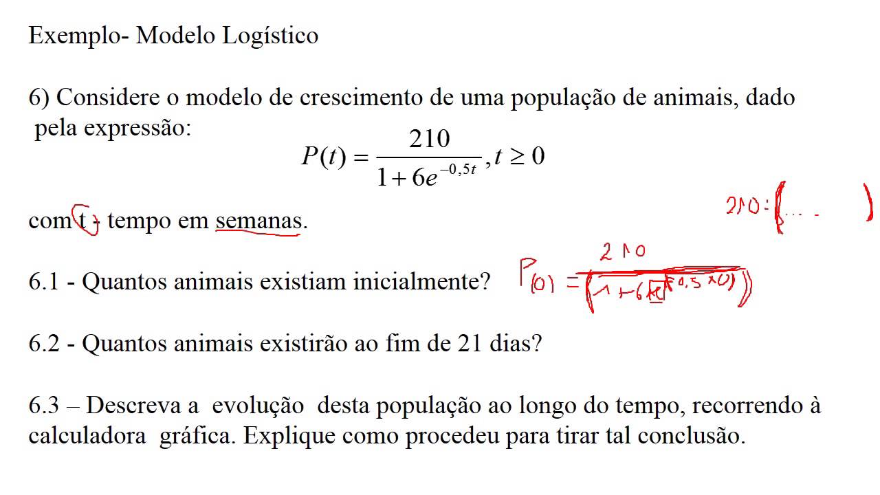 Vídeo 31- Modelo logístico - YouTube